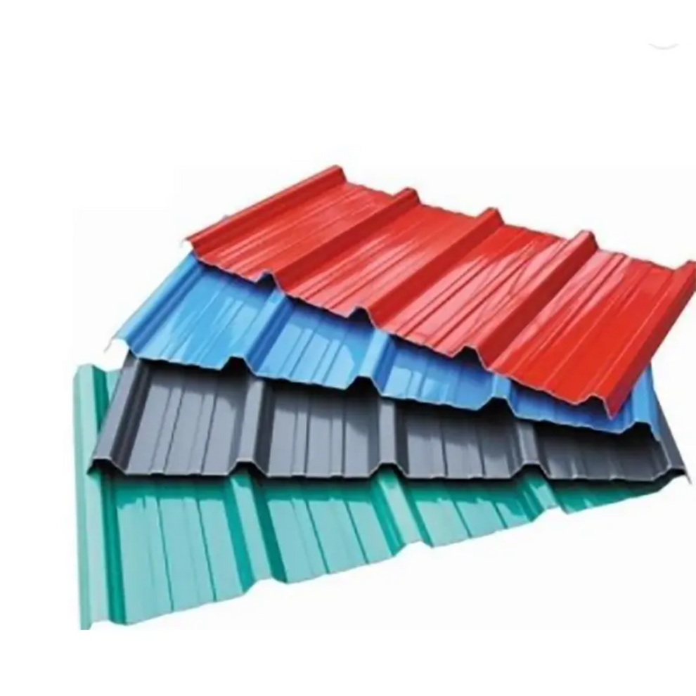 Box profile mabati color coated iron sheet Gauge 30 Gauge 28 glossy ...
